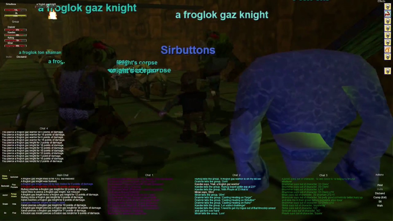 Everquest old school : Part 10 - Plank Room - Upper Guk - Halfing Rogue ...