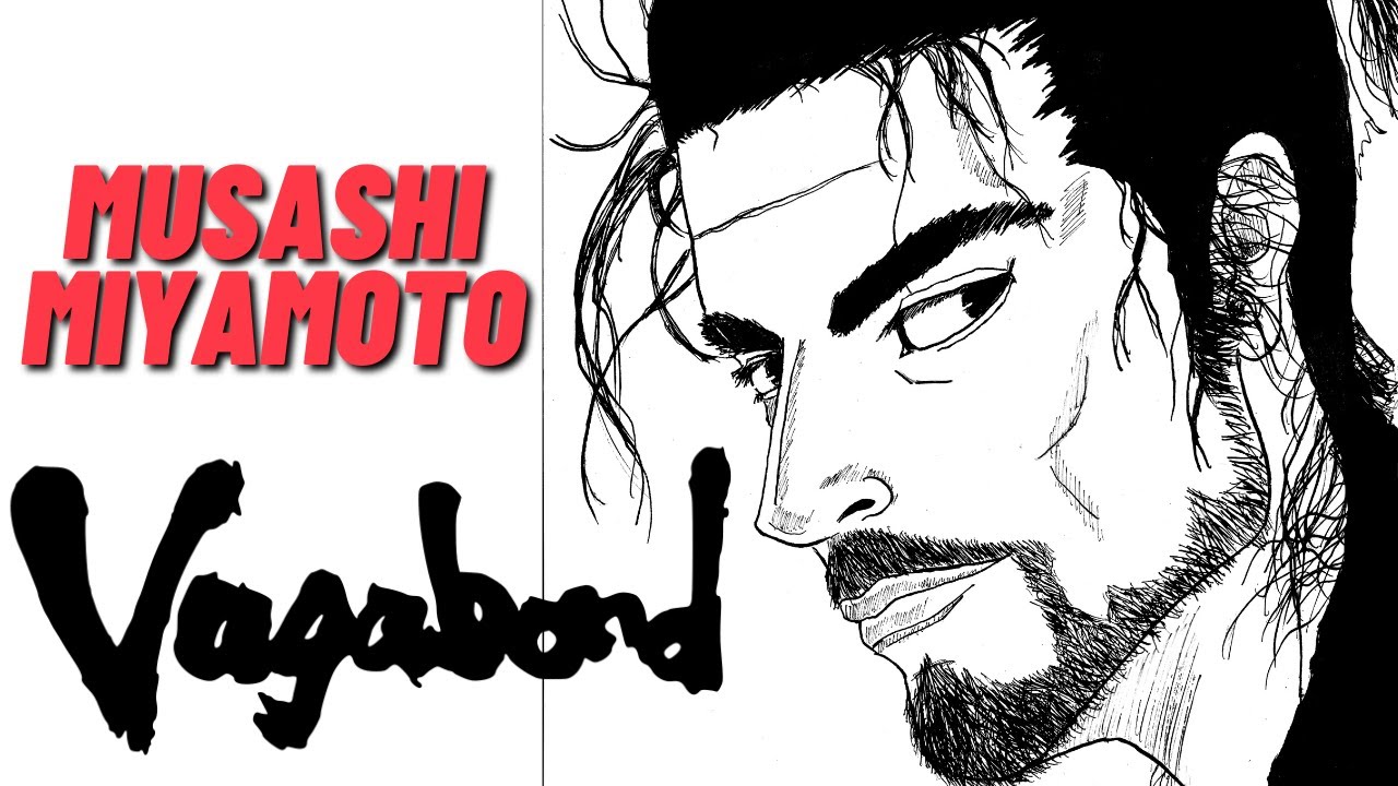 Let's Draw: Musashi Miyamoto Drawing Timelapse | Vagabond - YouTube