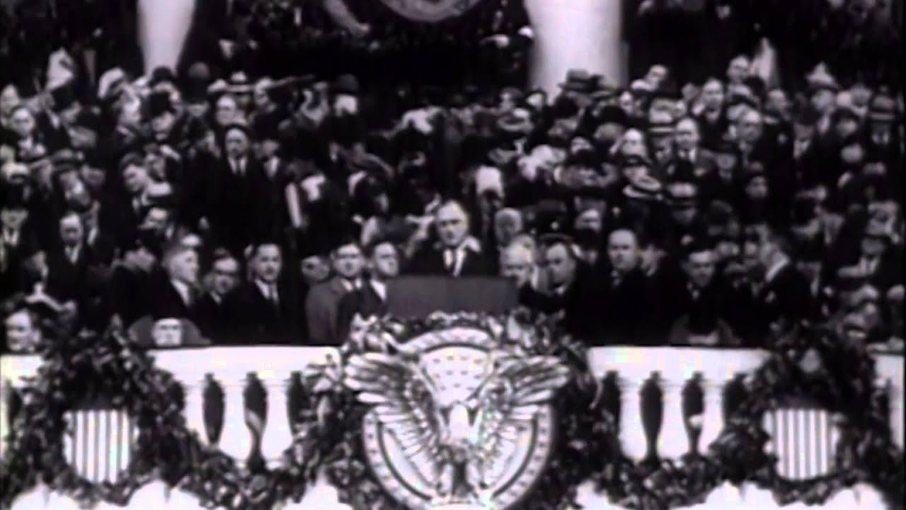 FDR Speech 1933 - YouTube