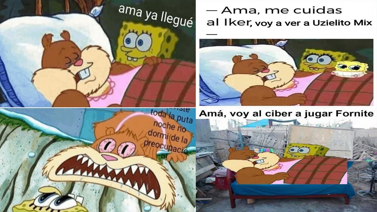 Recopilación de TODOS los MEMES de "BOB ESPONJA Y ARENITA" - YouTube