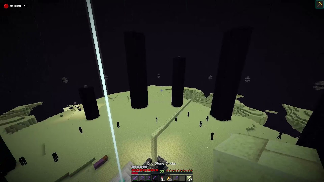 Minecraft End island build - YouTube