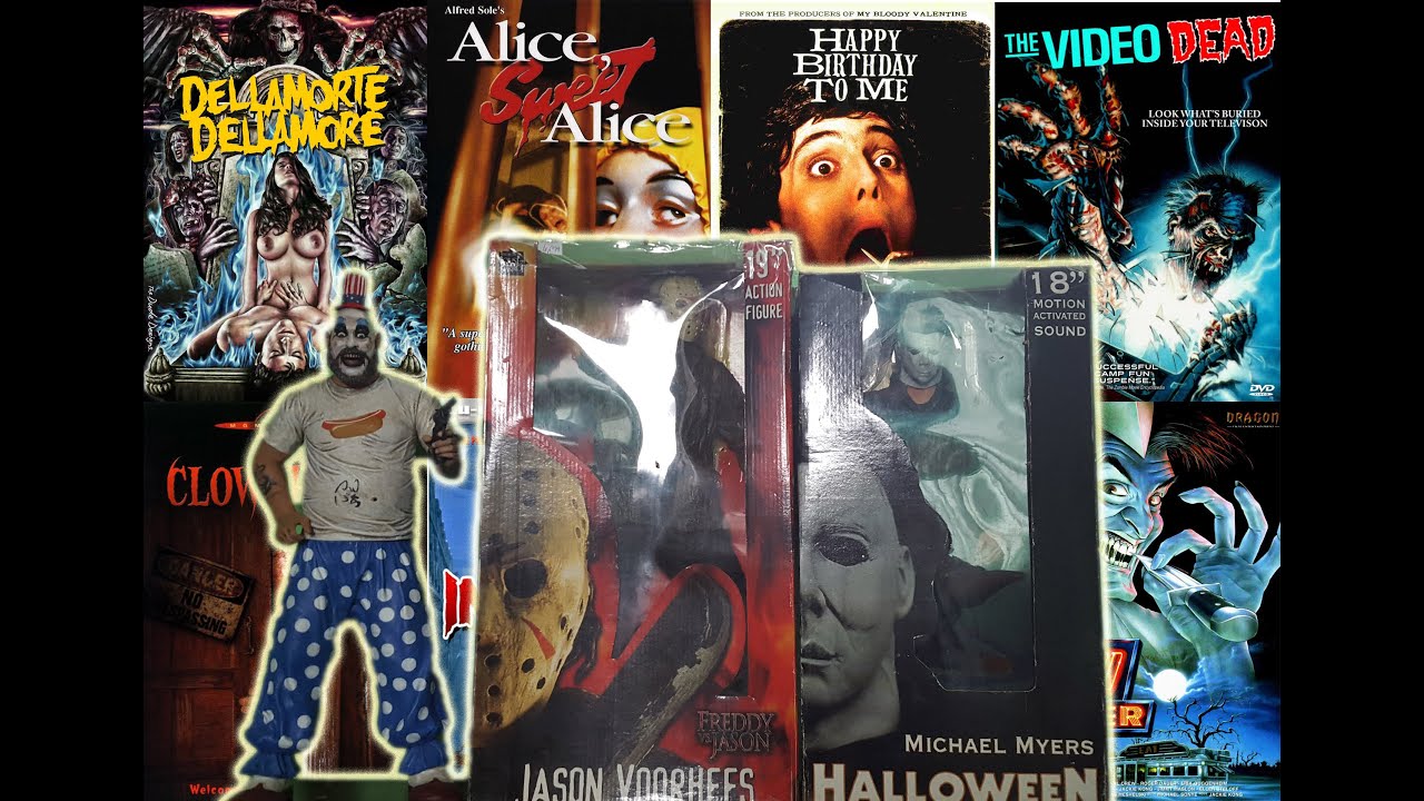 Horror Collection Update - January 2016 (Neca, Dvds, Blurays) - YouTube