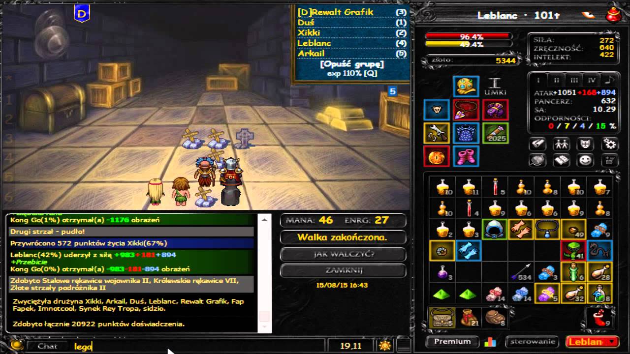 Margonem - Kong Go - KOLEJNA LEGA - [Hutena] - YouTube