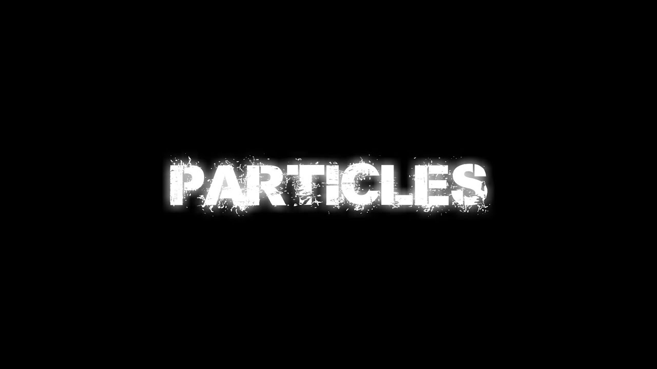 How to make particles intro for youtube videos - YouTube