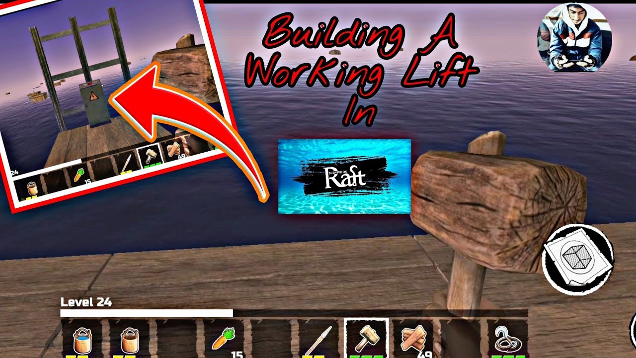 How To Craft Lift In Survival On Raft || Survival On Raft - YouTube