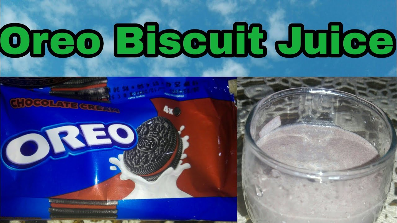 Oreo Biscuit Juice || Such Type Of Healthy Juice || 2023 - YouTube