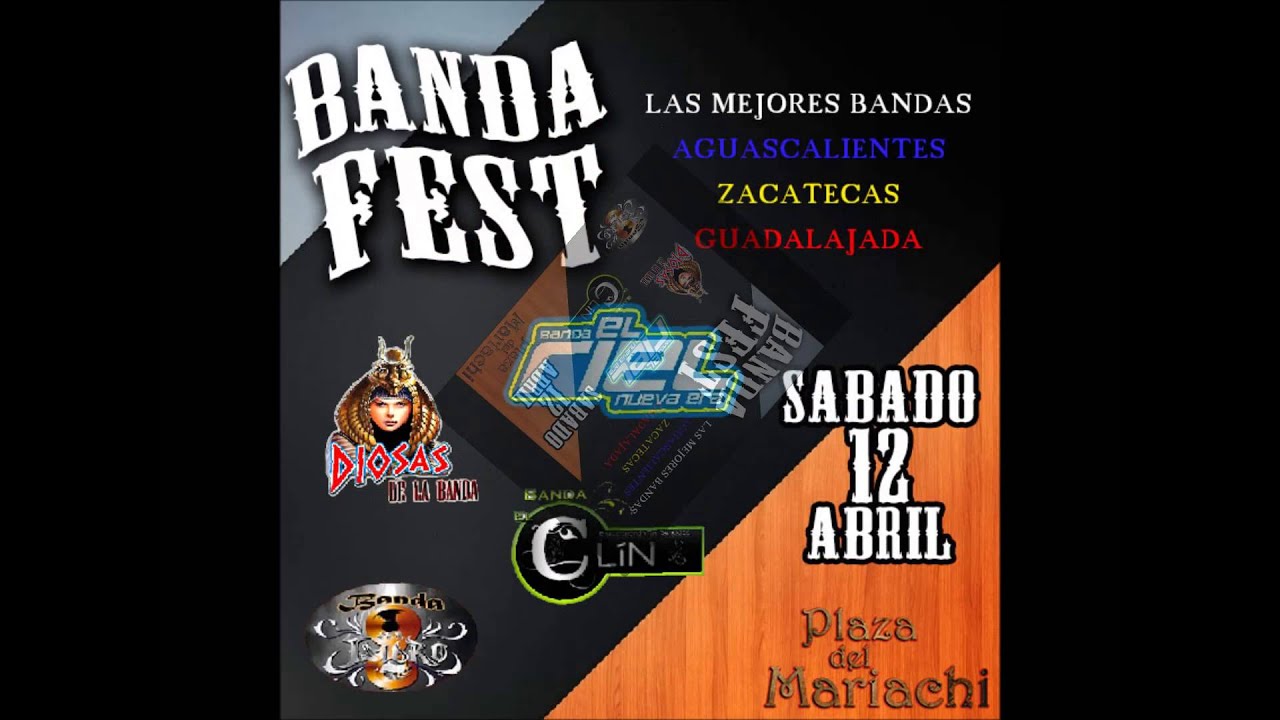 Banda Fest en La Plaza del Mariachi Ags - YouTube
