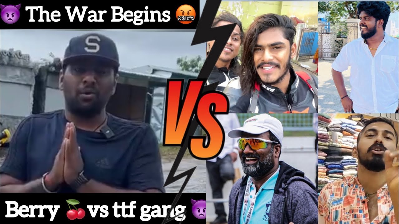 👿THE WAR BEGINS🤬| Berry 🍒VS TTF GANG 👿🔥| Tamil | ttf | ajs | tts |@timetravellerarun - YouTube