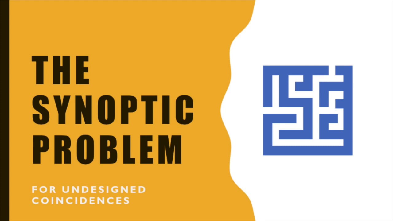 The Synoptic Problem for Undesigned Coincidences - YouTube