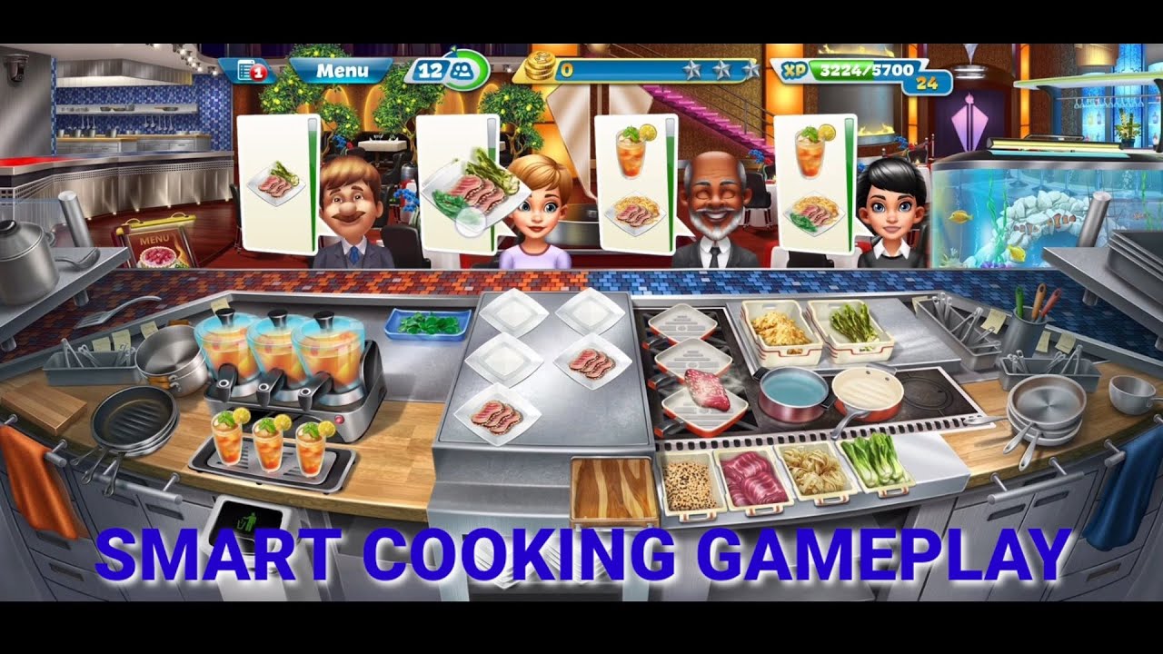 COOKING FEVER GOURMET RESTAURANT NEXT LEVEL - FAST & SMART COOKING ...