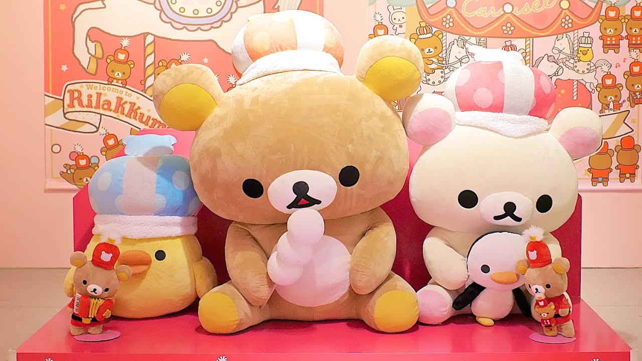 RILAKKUMA's HISTORY & 10 years anniversary exhibition in Tokyo - YouTube