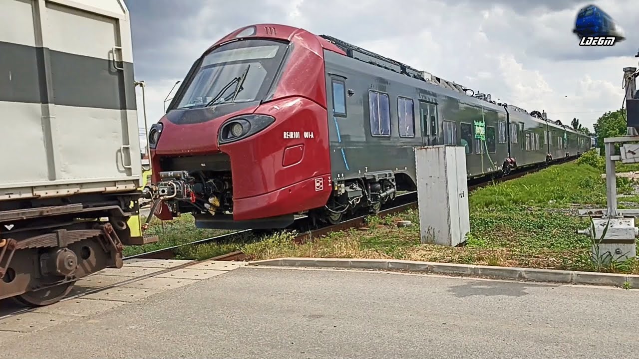 Noul Tren ALSTOM CORADIA STREAM pentru CFR Călători în Gara Oradea Vest ...