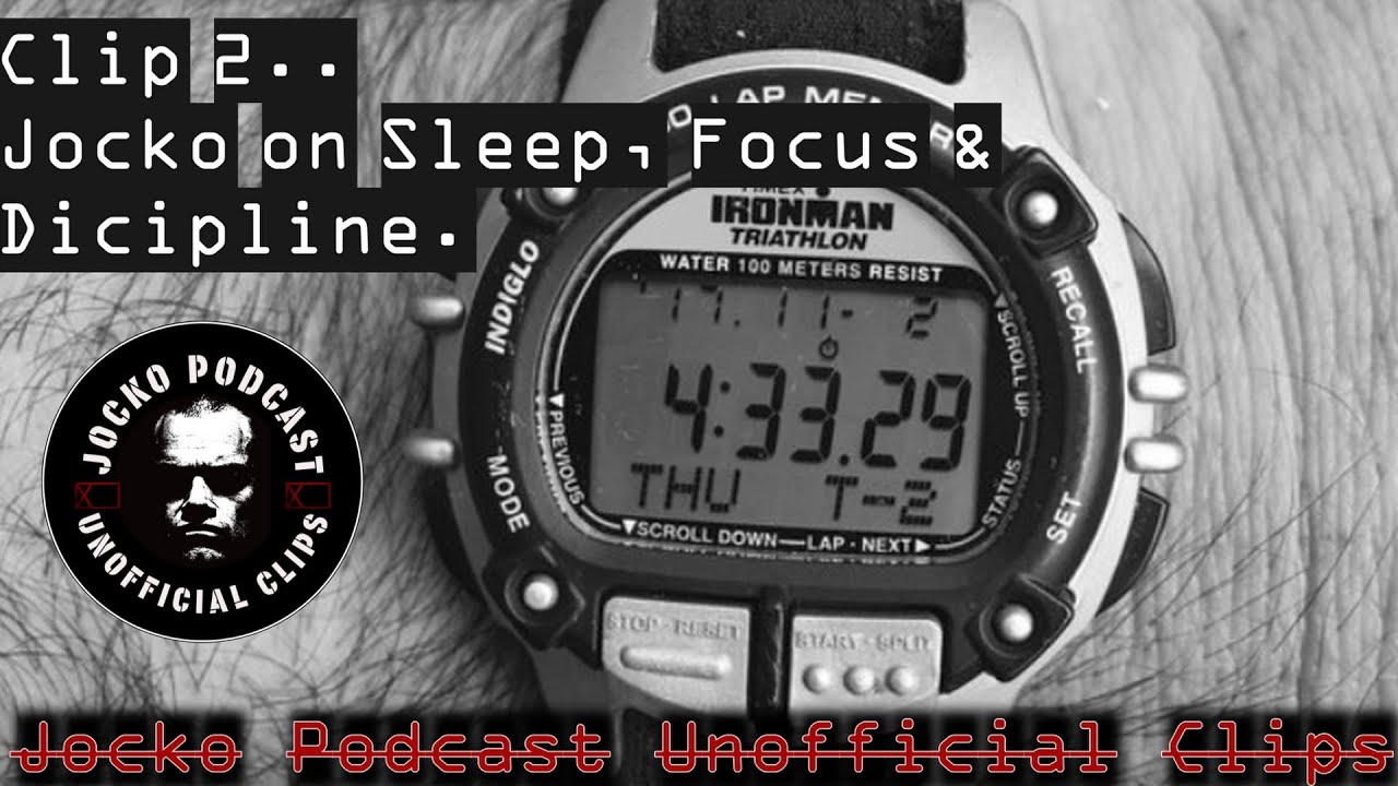 JockoClip 2: Jocko on sleep, discipline and focus. - YouTube