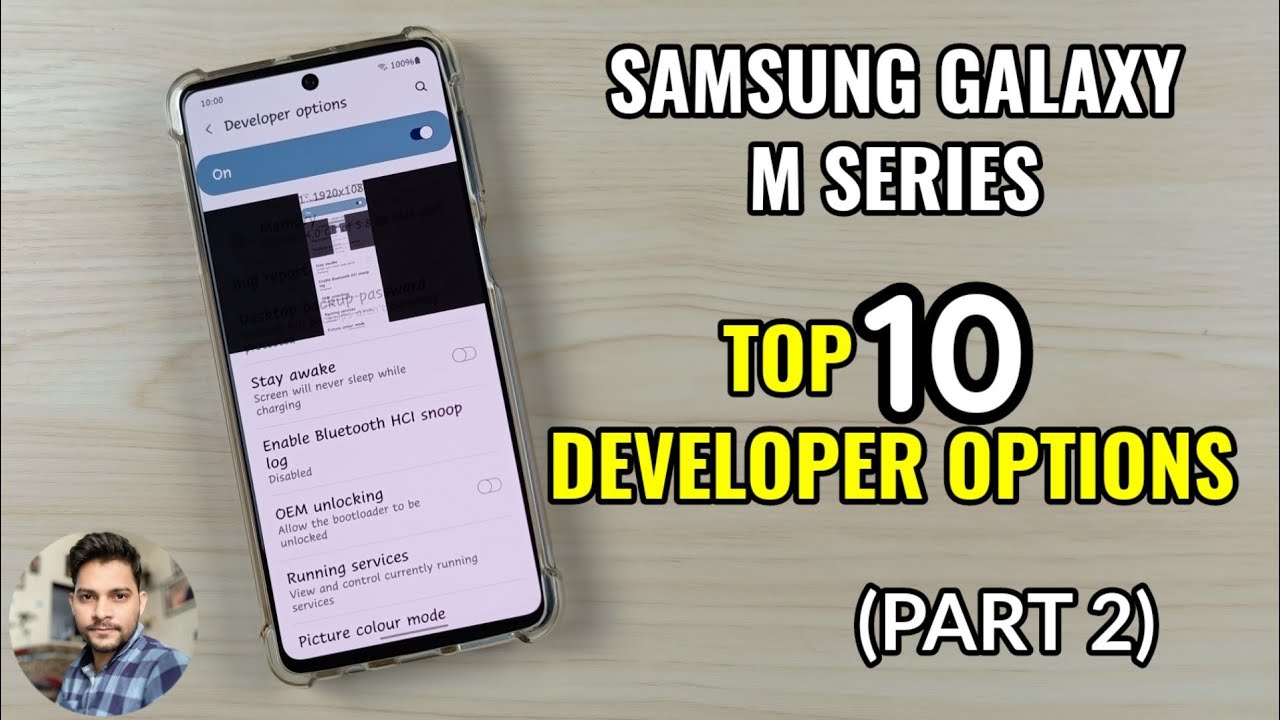 Samsung Galaxy M Series : Top 10 Developer Options (Part 2) - YouTube
