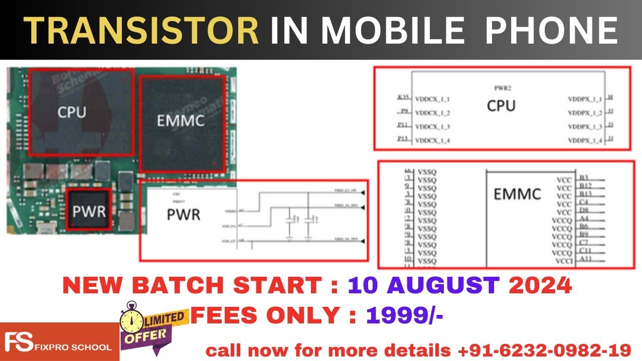 transistor in mobile phone | how to read schematics diagram | online ...