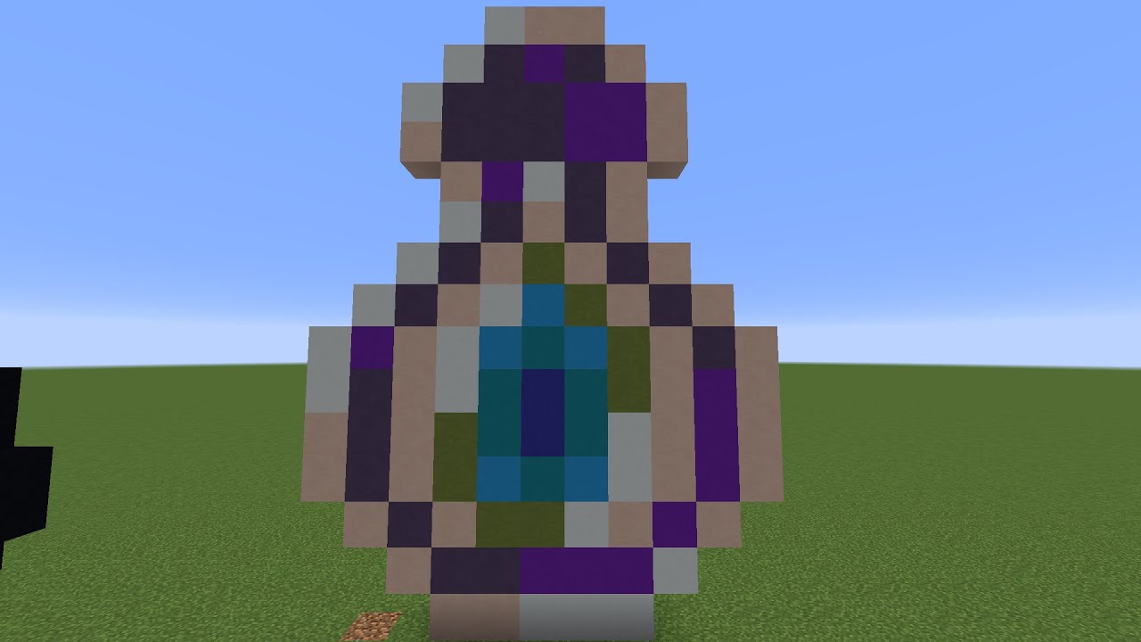 Пузырек с опытом | Пиксель арт в майнкрафт | Xp bottle | Pixel art in ...