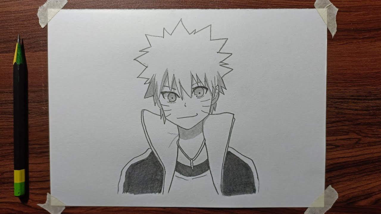 How to draw Boruto Uzumaki step by step || Easy Anime Drawing || Easy ...