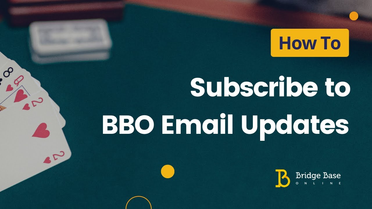 How to Subscribe to BBO Email Updates | Change Email Subscription ...