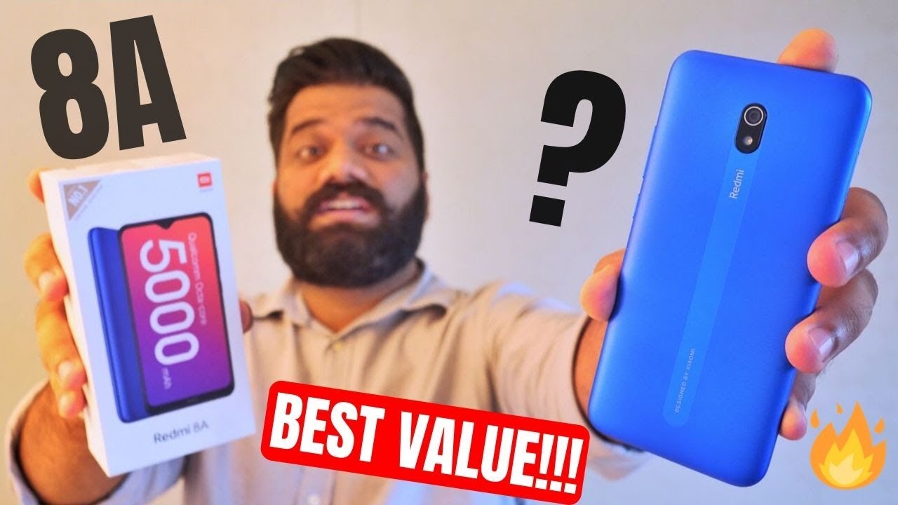 Redmi 8A Unboxing & First Look - Best Value Deal!!! #DumdaarRedmi8A🔥🔥🔥 ...