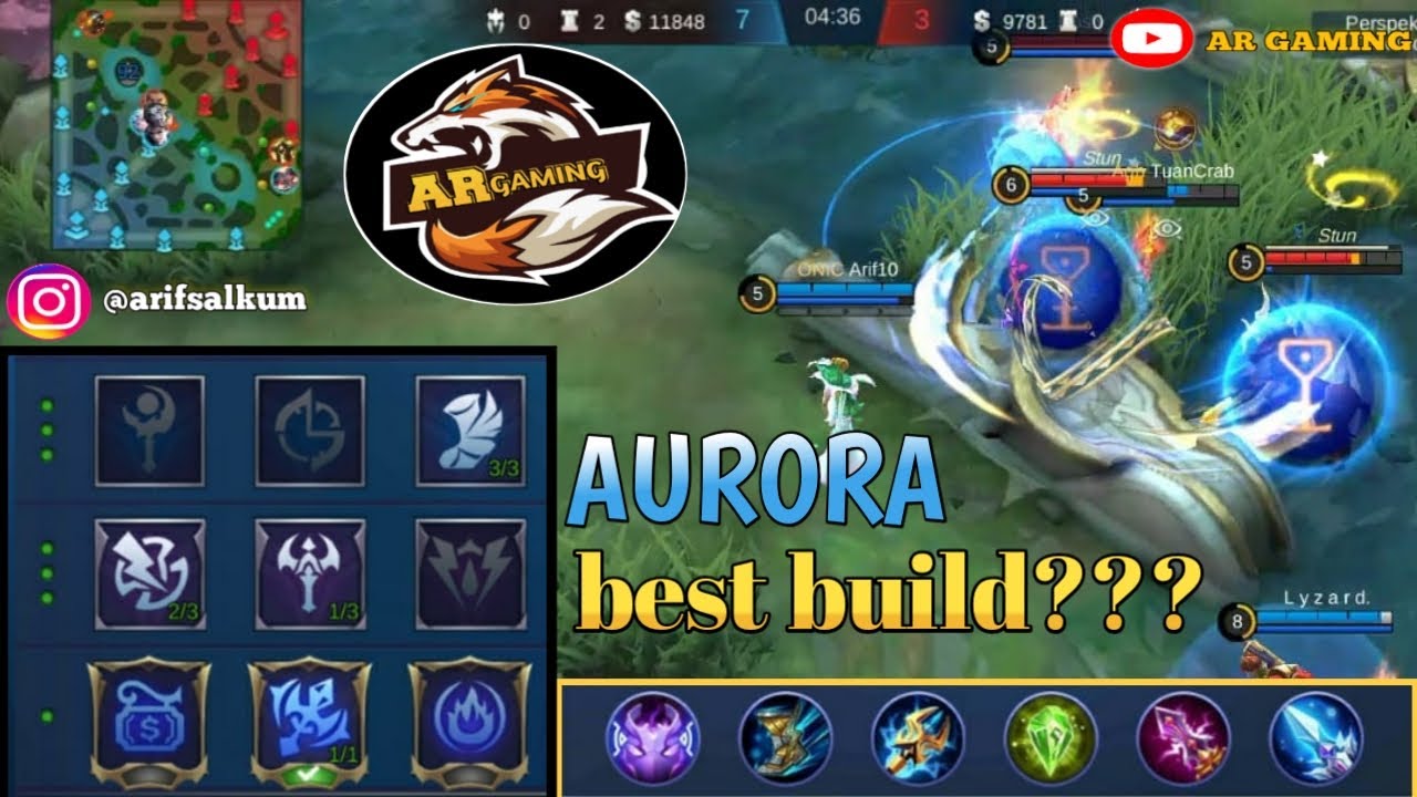 AURORA BEST BUILD SUPPORT??- MUSUH AUTO SURRENDER BOY - YouTube