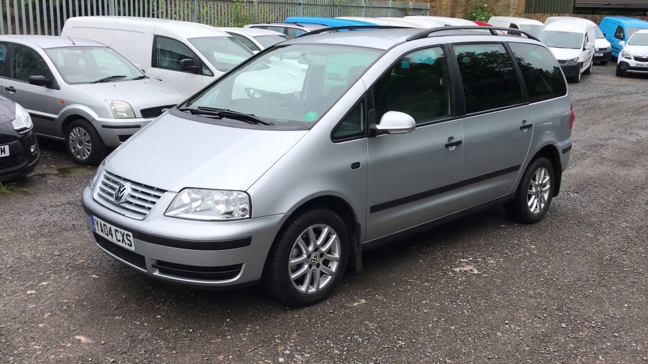 2004 VW sharan - YouTube