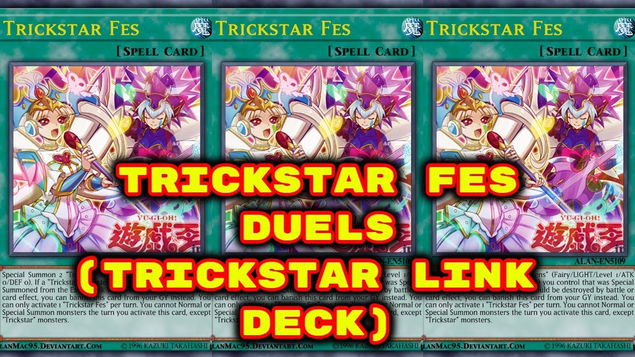 Yugioh - Trickstar Fes Duels (Trickstar Link Deck) (Deck Download in ...