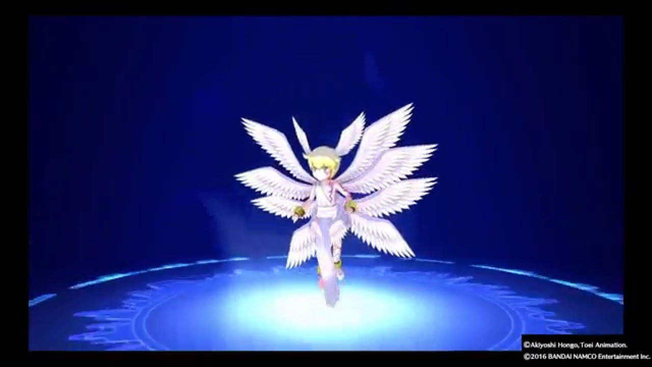 Digimon story cyber sleuth Ps4 Lucemon Digivolve list Lucemon SM - YouTube