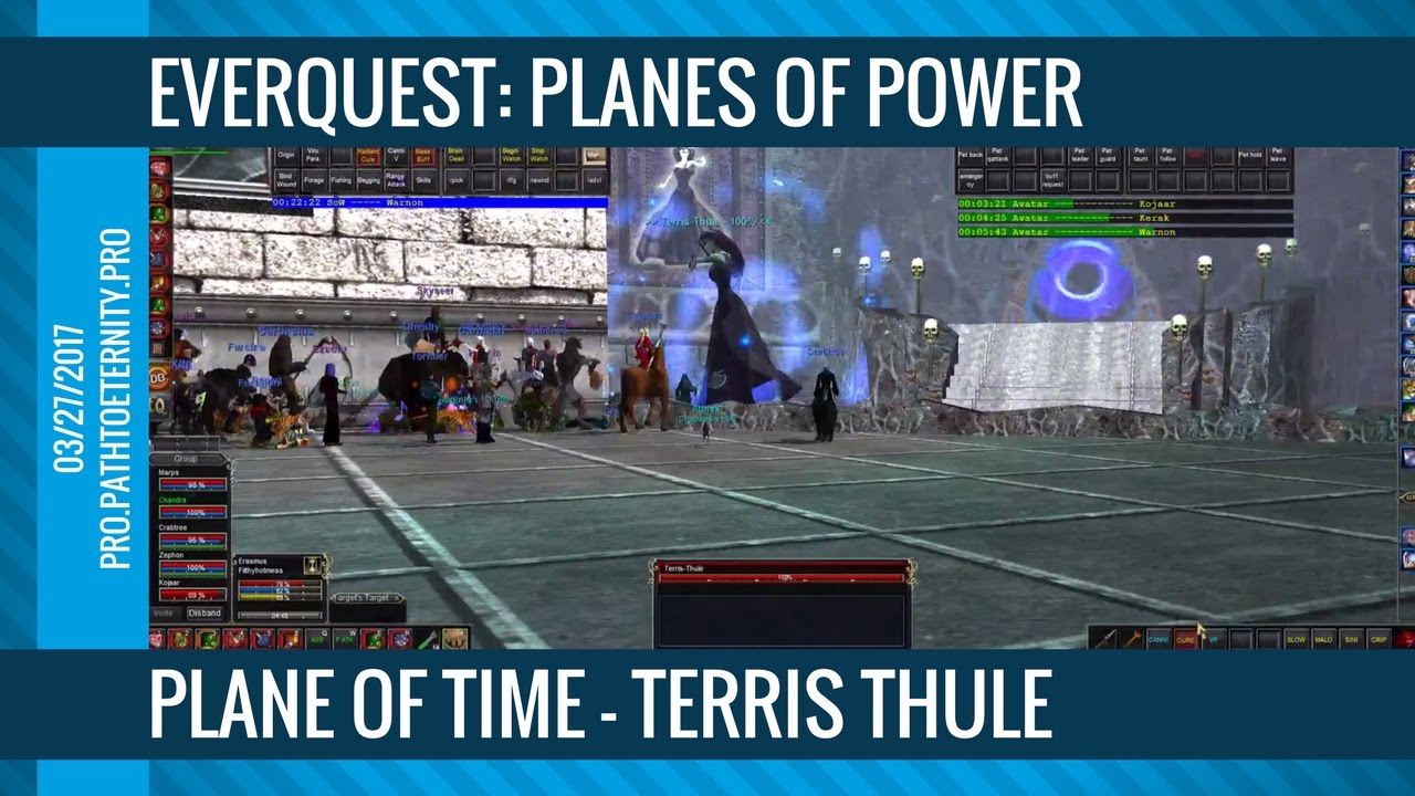 EverQuest Raid: Plane of Time - Terris-Thule (03/27/2017) - YouTube