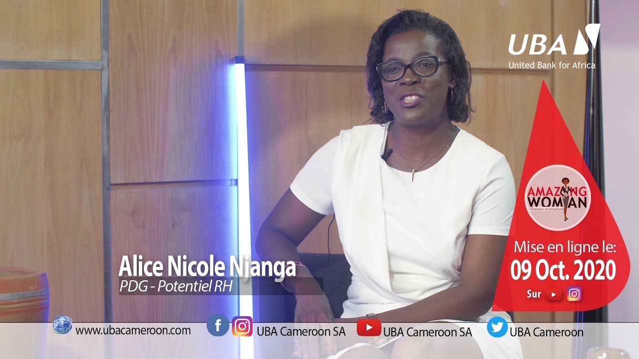 Alice Nicole NJANGA, PDG de Potentiel RH dans Amazing Woman - YouTube