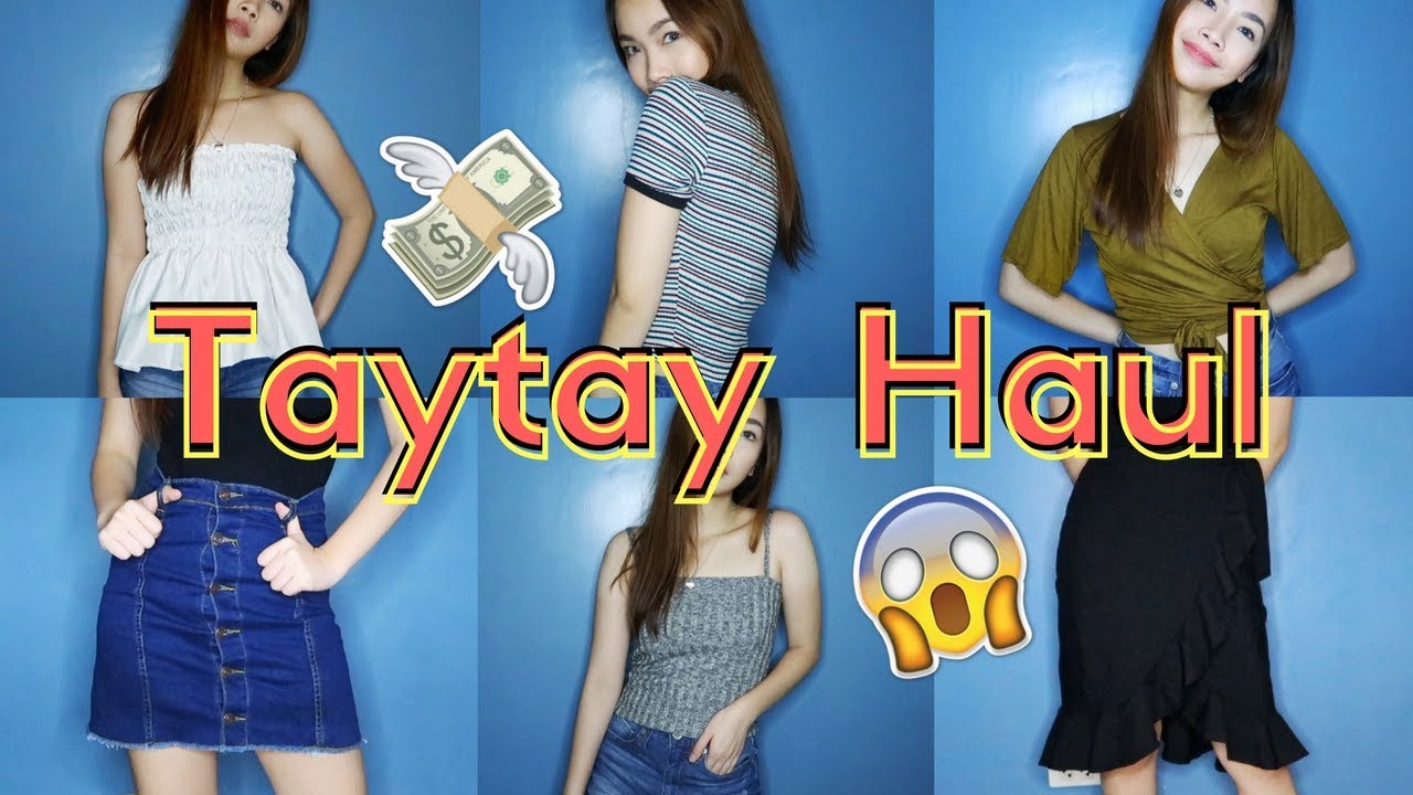 HUGE Taytay Try-On Haul!! • Stephanie Lim - YouTube