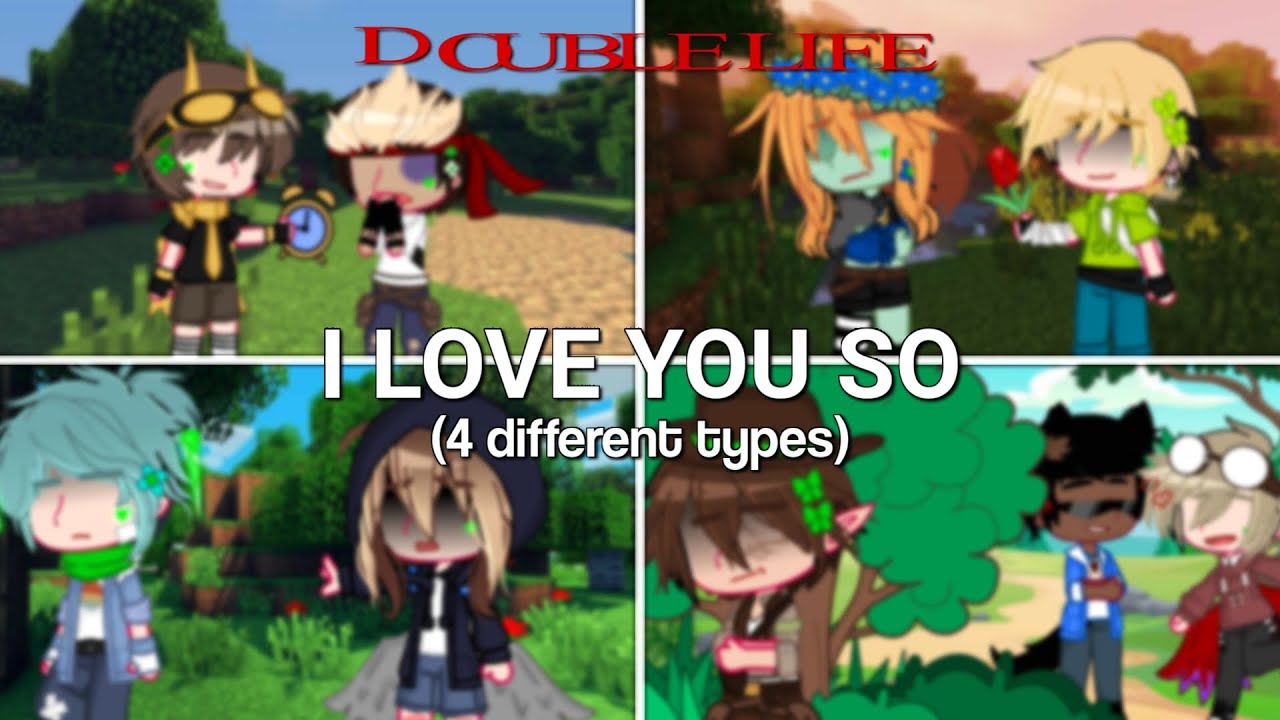 "I love you so" || Double life || Gacha club || kaiser - YouTube