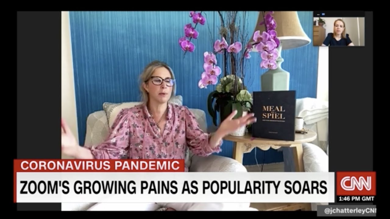 Elana Horwich Talks About Zoom Cooking Classes during Quarantine on CNN ...