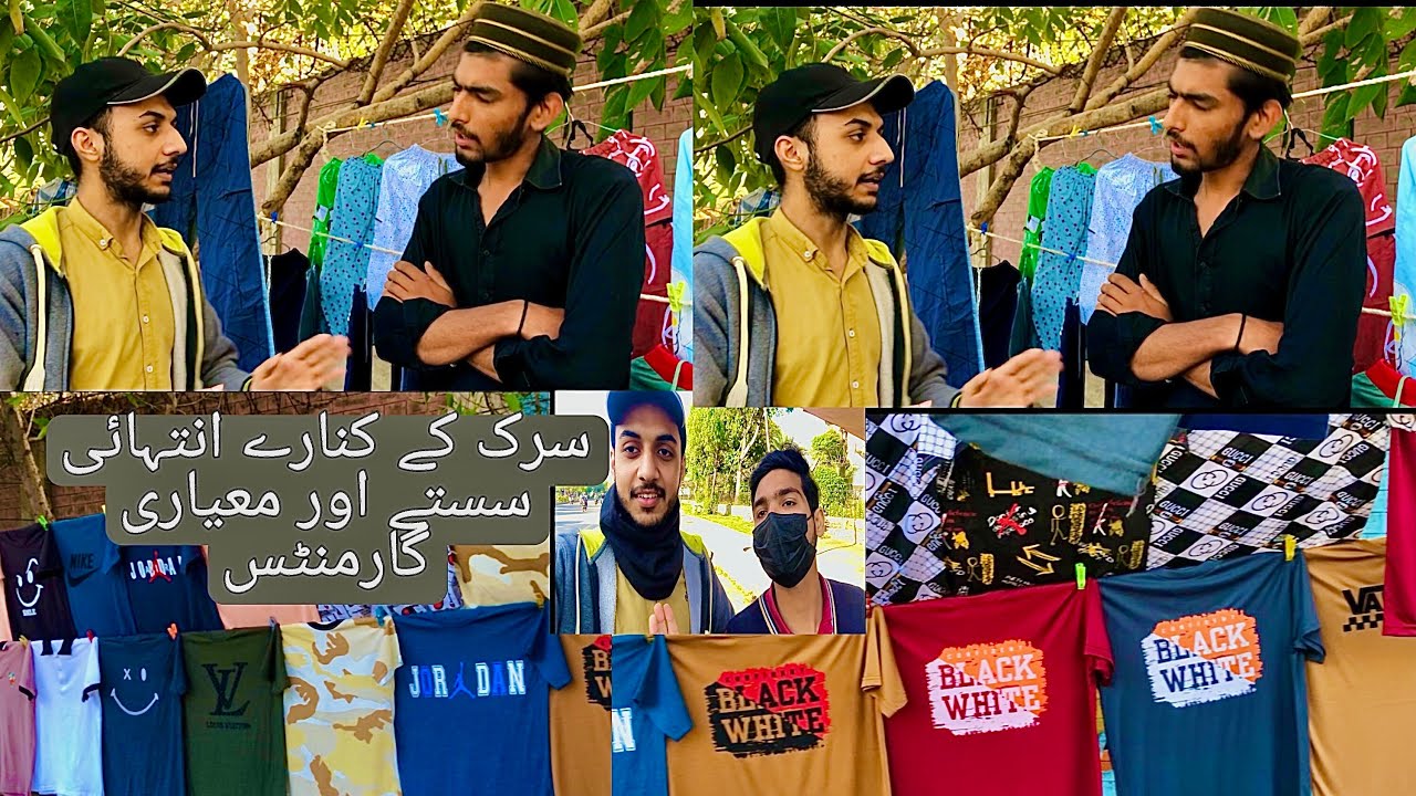 Boy selling garments on footpath|hardwork|Faraz Vlogs|video#66 - YouTube
