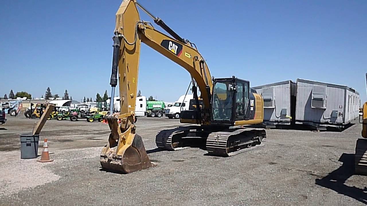 2013 Caterpillar 320EL Hydraulic Excavator - YouTube