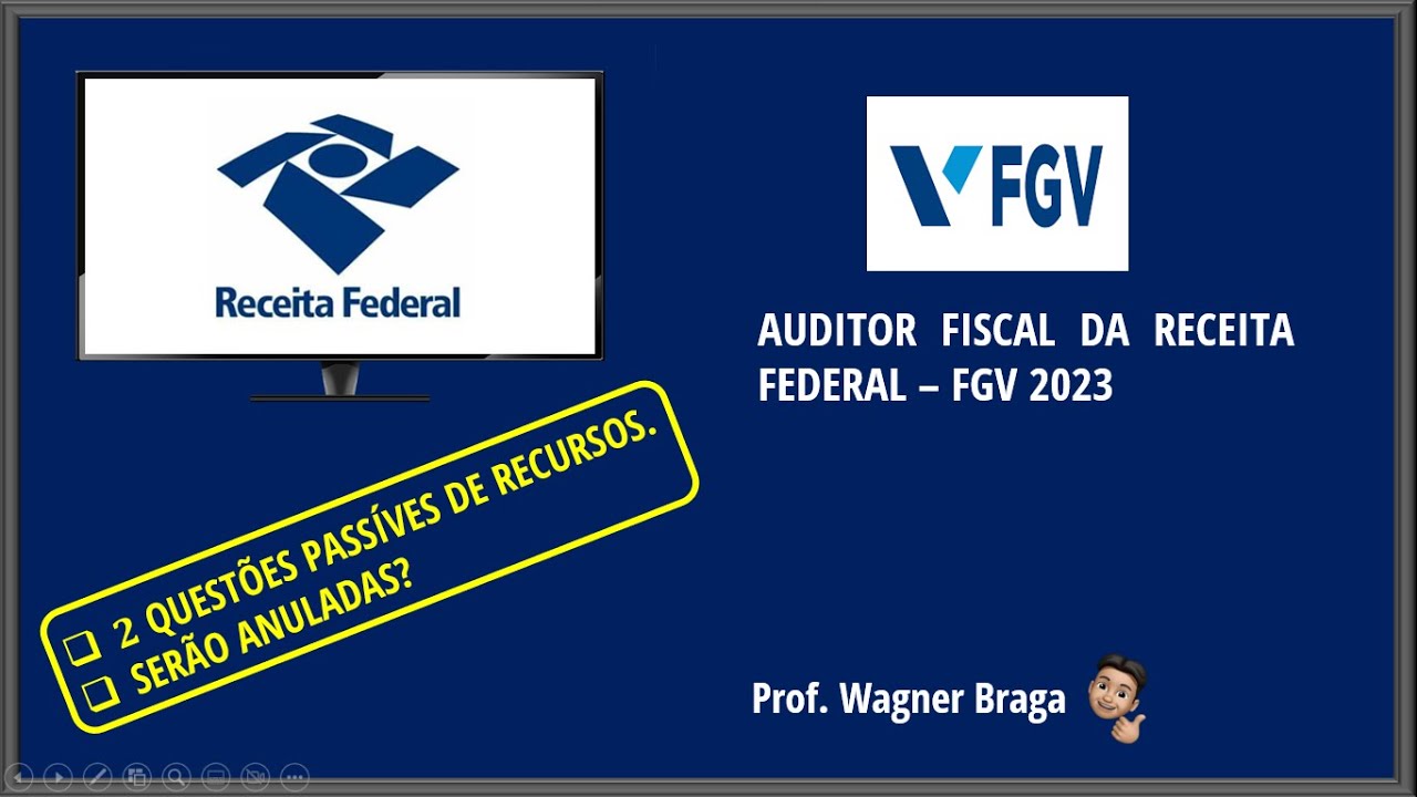 Propostas de Recursos Questões 21 e 22 RLM AFRF Auditor Fiscal Receita ...