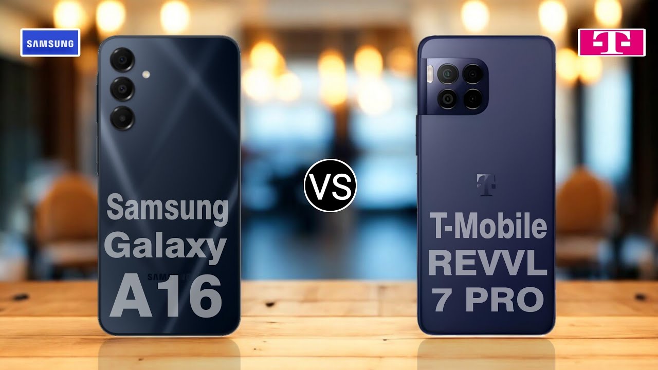 Samsung Galaxy A16 5G vs T-Mobile REVVL 7 Pro 5G - YouTube