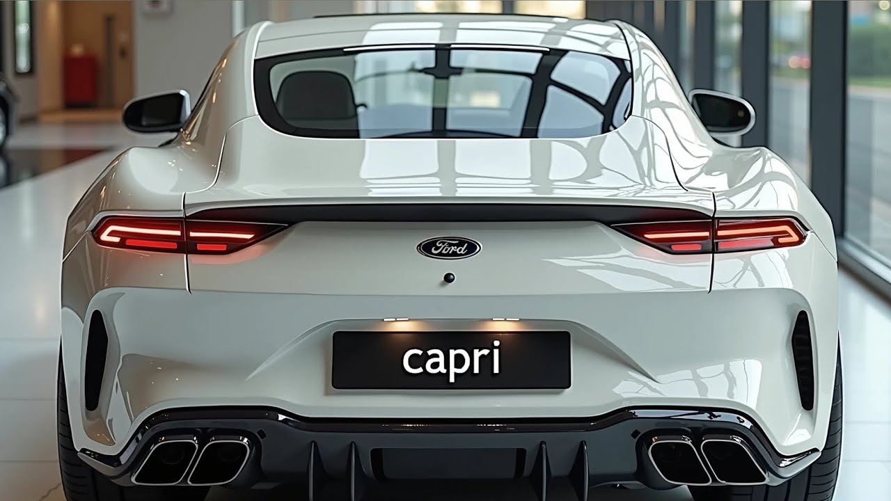 "2025 Ford Capri – The Iconic Coupe Reborn as an Electric Powerhouse ...