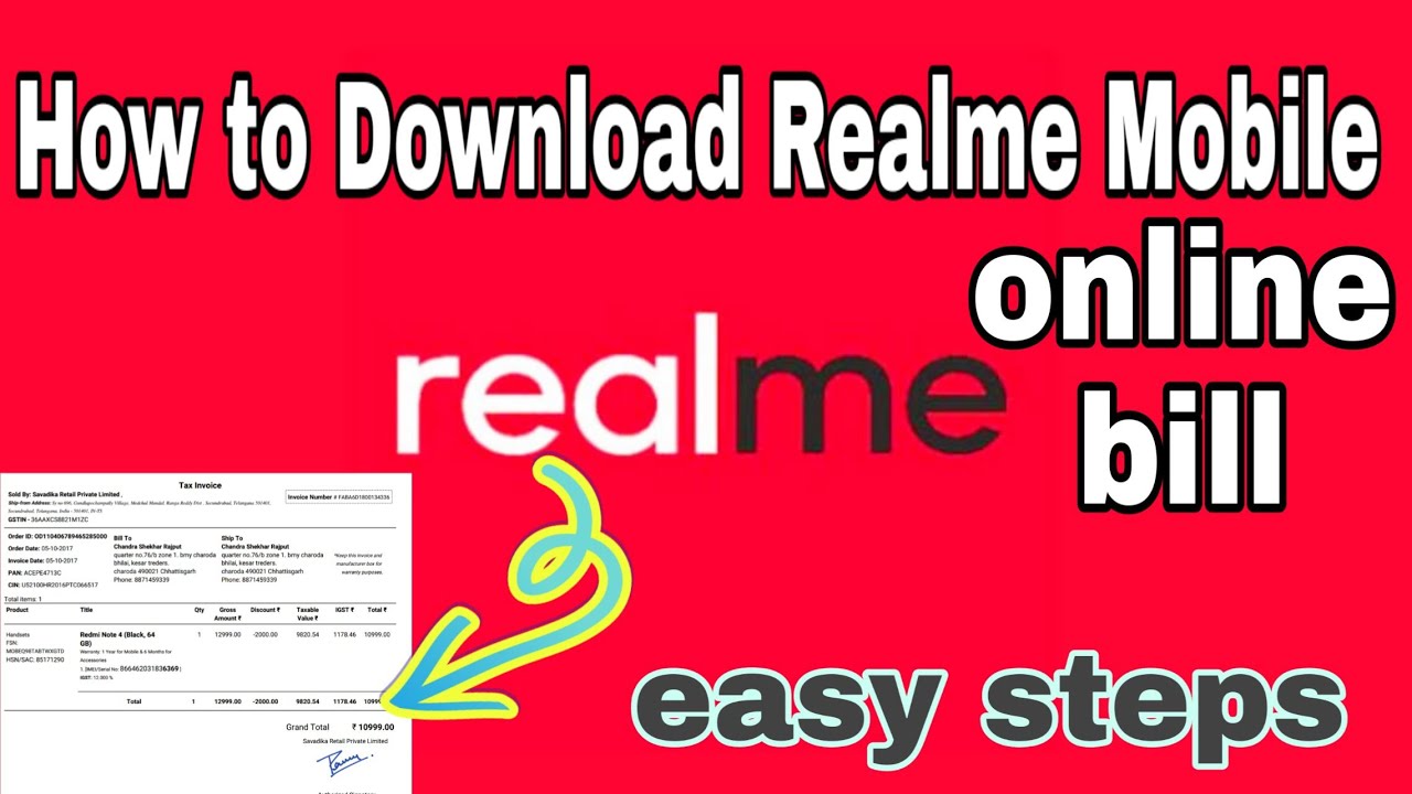 How To Download Realme Mobile Bill In Hindi Download Invoice Of Your how-to-download-realme-mobile-bill-in-hindi-download-invoice-of-your