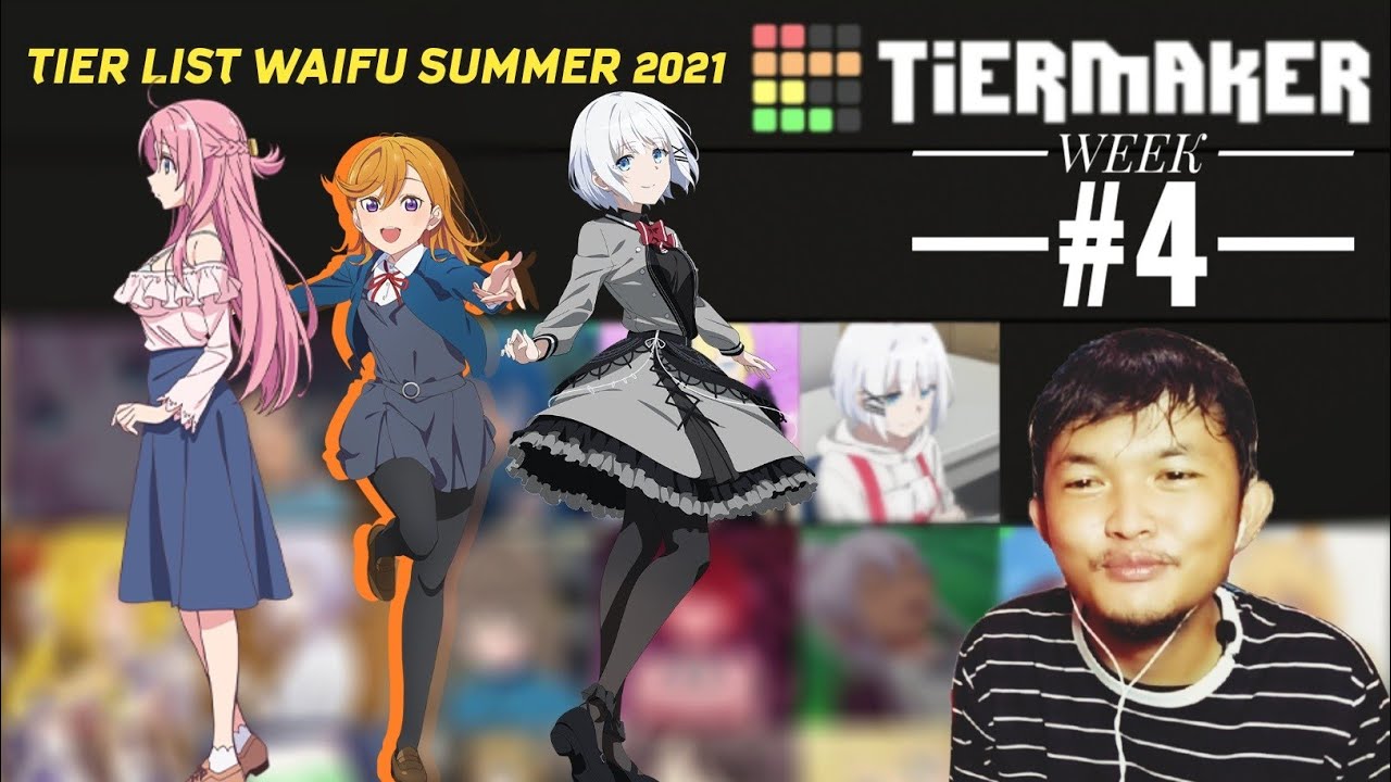 Waifu Pirang ON FIRE !? | My Tier List Waifu Anime SUMMER 2021 on WEEK ...