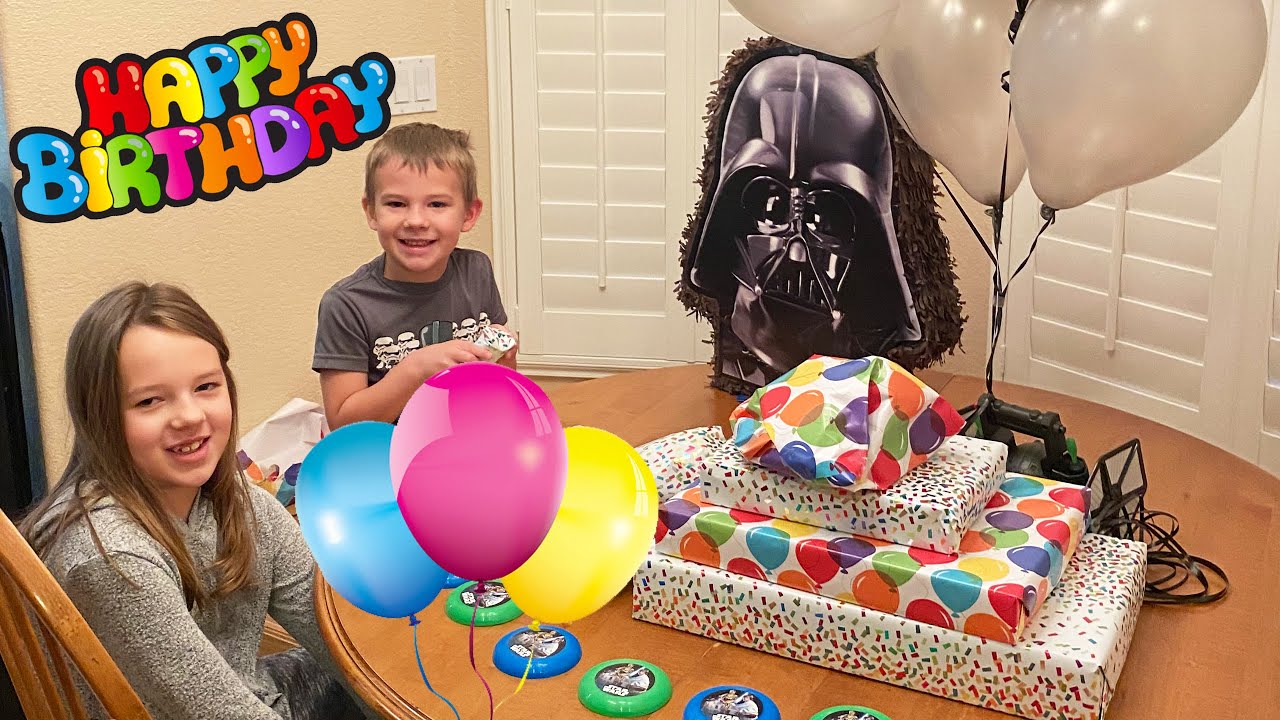 Happy 5th Birthday Adam - Family Birthday Party Vlog - YouTube