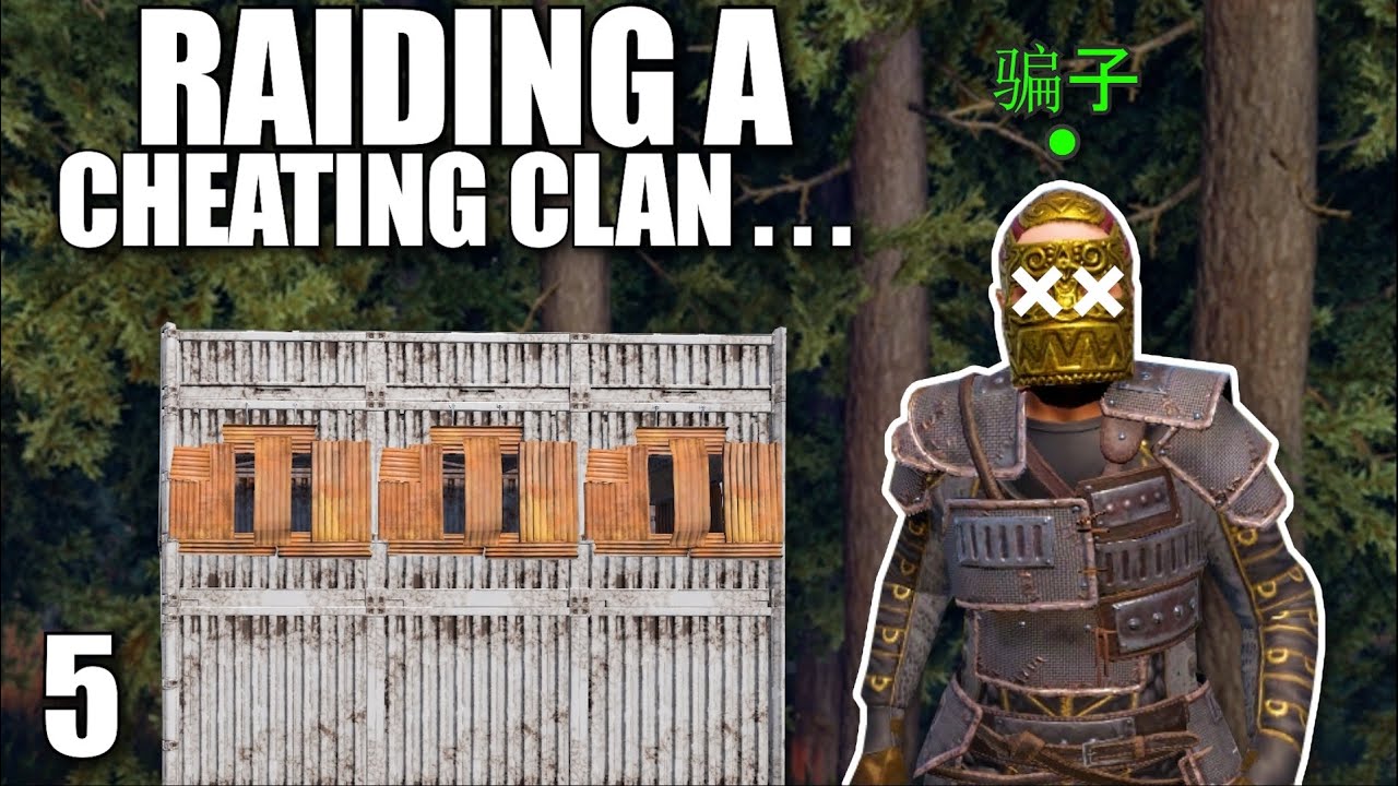 I SOLO SIEGE RAIDED A CHEATING CHINESE CLAN | Solo Rust - YouTube