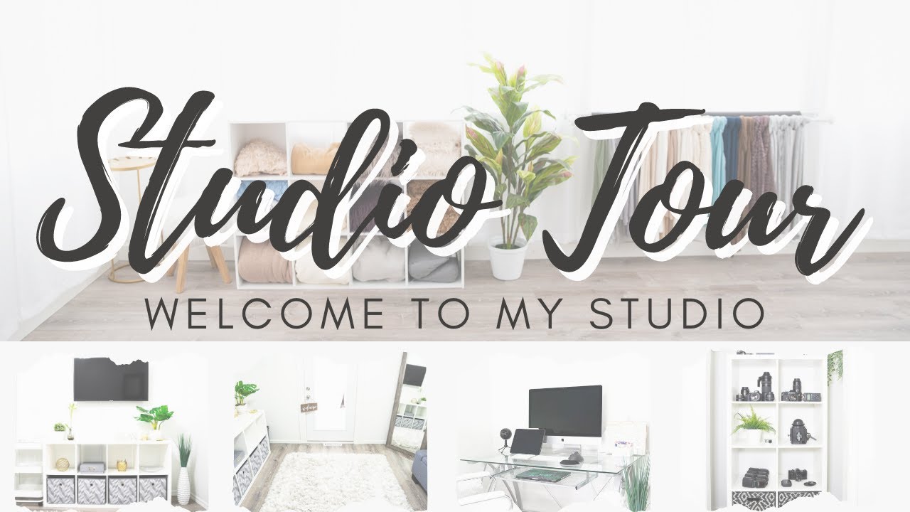STUDIO TOUR | Welcome To My New Studio And Office - YouTube