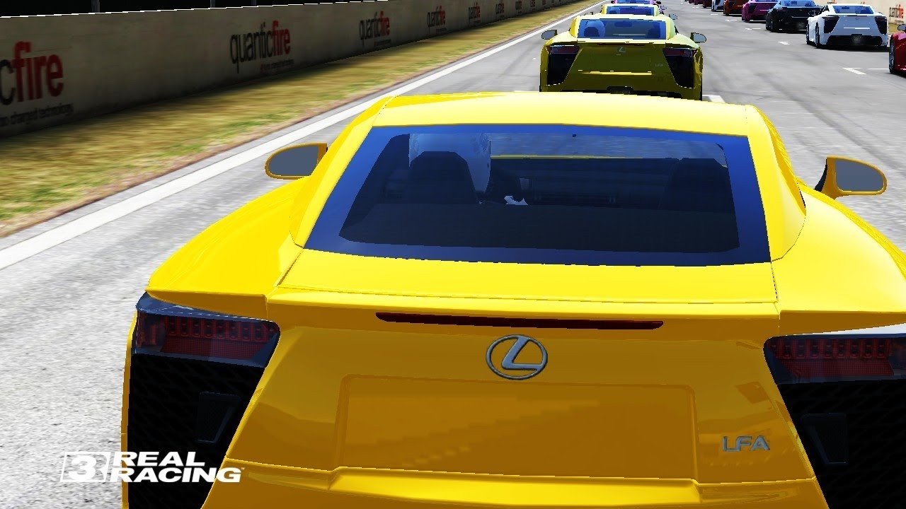 Real Racing 3 - Road Masters - Lexus LFA Showcase - YouTube