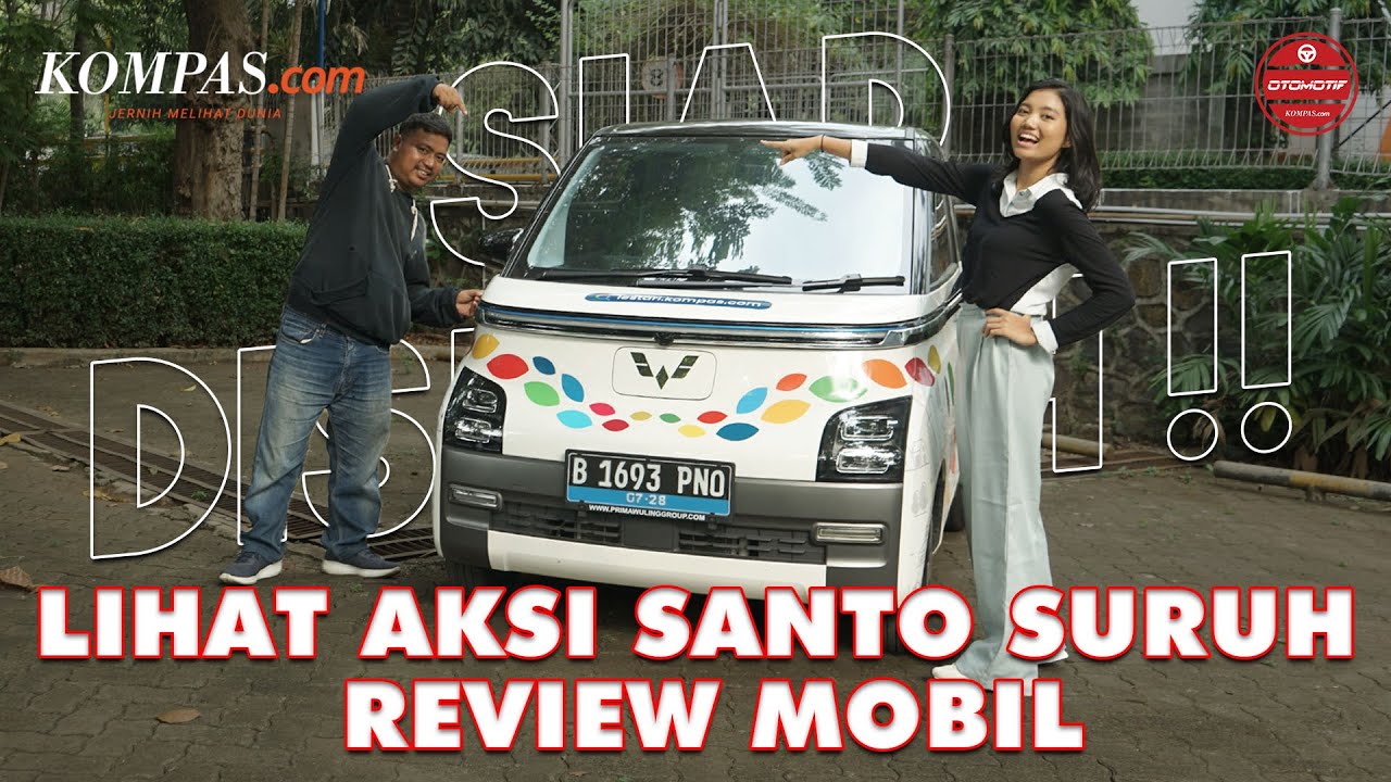 Lihat Aksi Review Mobil ala Santo Suruh - YouTube