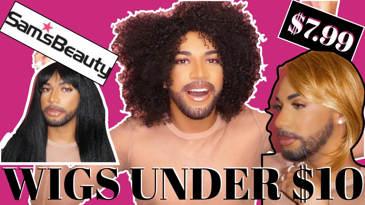 UNDER $10 WIGS TRY ON HAUL | WHEW CHILE 😳 | ZEUS ANTONIO - YouTube