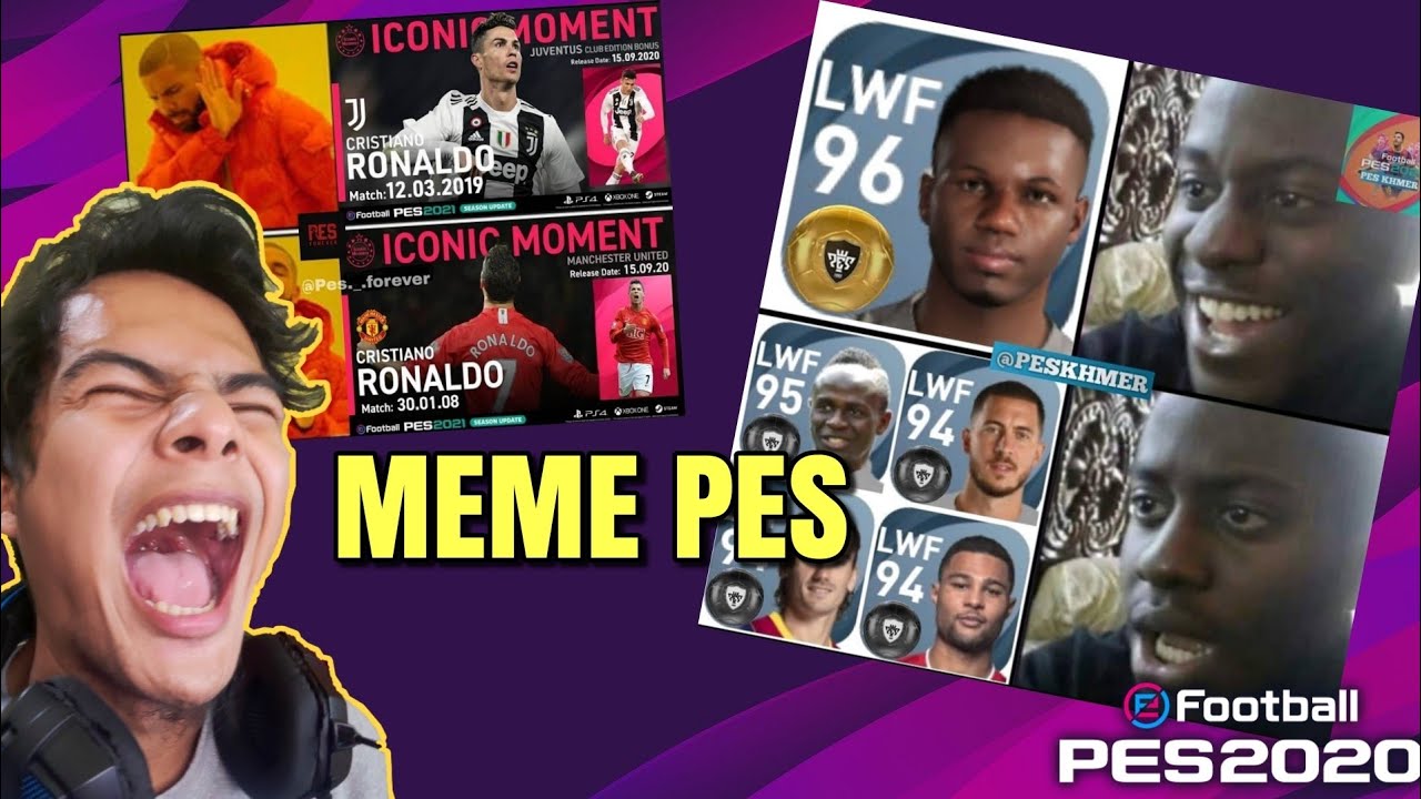REVIEW MEME PES 2020 SEBELUM PES 2021 MOBILE UPDATE - YouTube