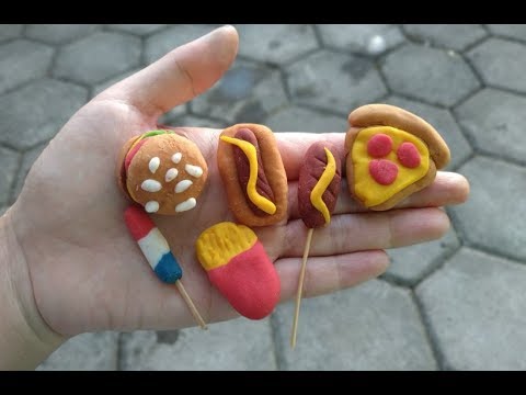 DIY Makanan Lucu dari Clay | Bermain Clay - YouTube