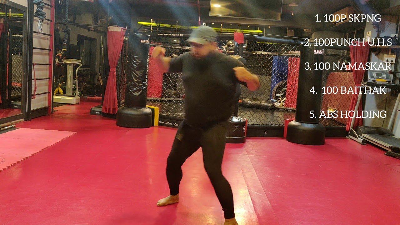 TUESDAY BASIC HOME MMA WORKOUT - YouTube