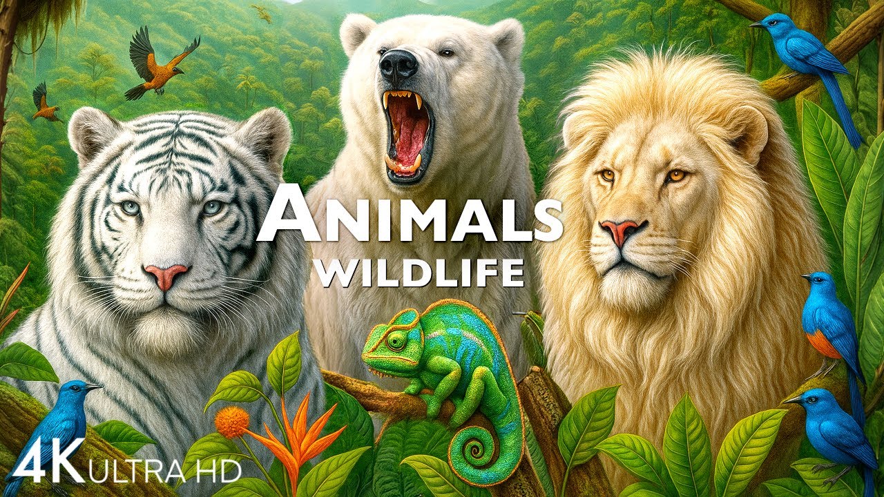 ANIMAL WILDLIFE DISCOVERY | 60FPS 4K ULTRA HD #4K #ANIMALS - YouTube