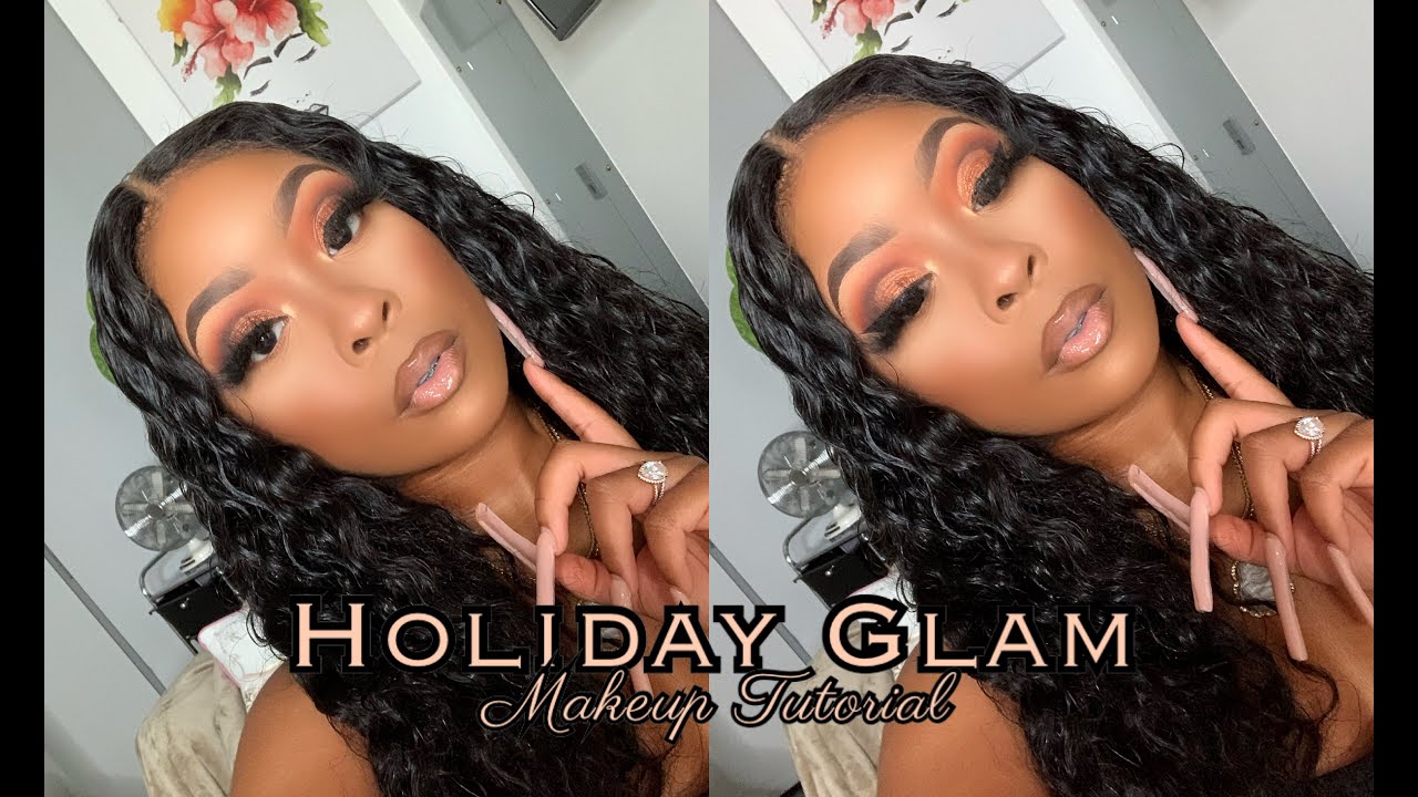 HOLIDAY GLAM | Makeup Tutorial - YouTube